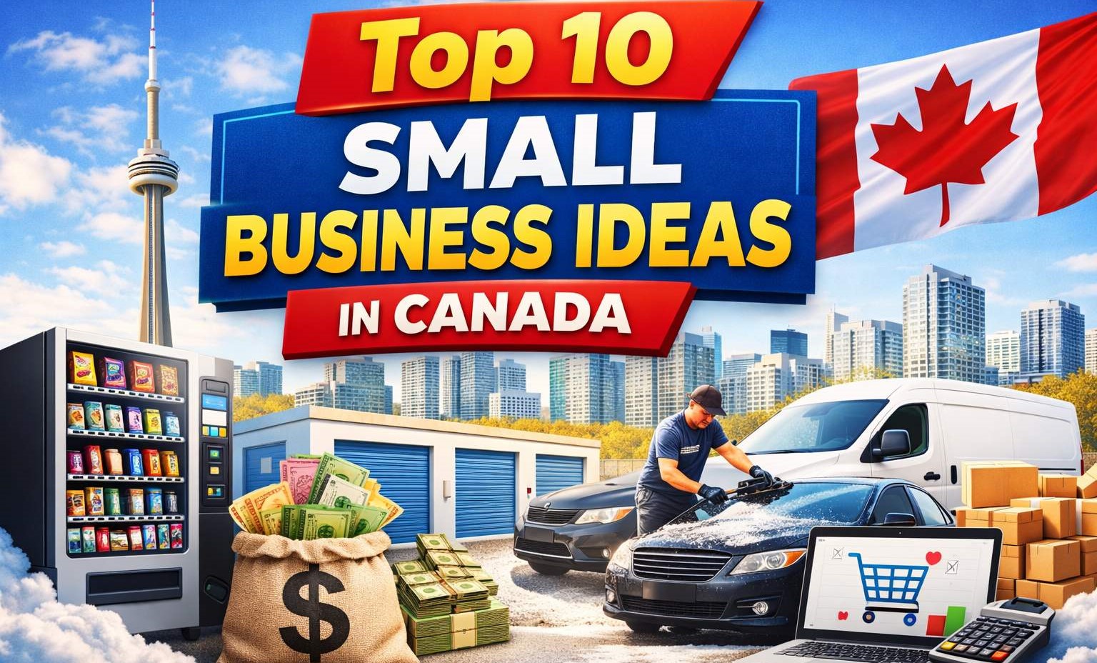 Top 10 Small Business Ideas in Canada (2026 Guide) - Passive loom